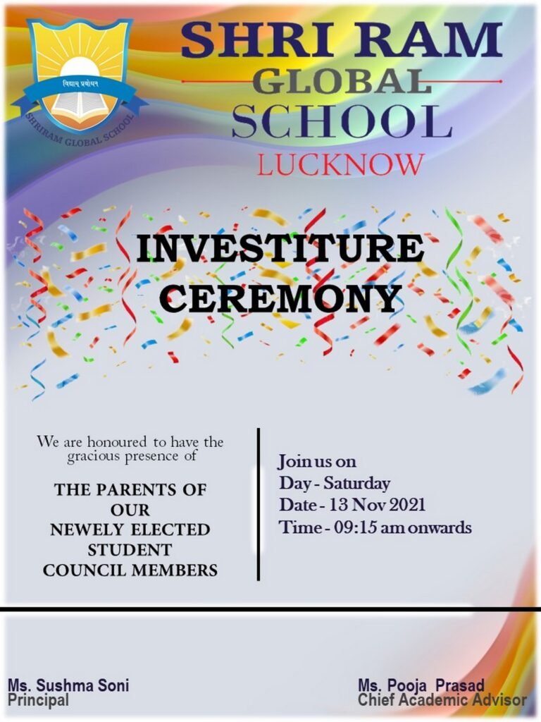 Investiture Ceremony - Shriram Global School